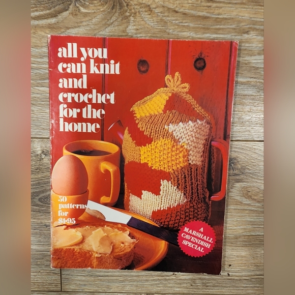 Marshall Cavendish | Other | Vintage All You Can Knit And Crochet For ...